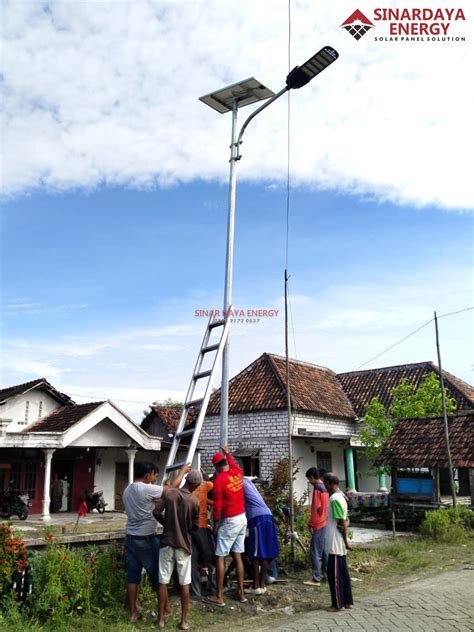 Jual Lampu Pju Led Solarcell Watt