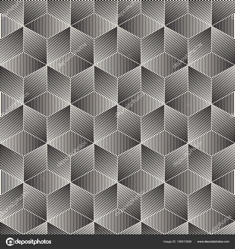 Vector Seamless Lattice Pattern Modern Stylish Texture With Monochrome