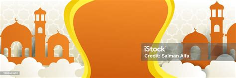 오렌지 아라베스크 패턴 아랍어 이슬람 동쪽 스타일 고급 라마단 배경 인쇄 포스터 커버 브로셔 전단지 배너 장식 디자인 0명에