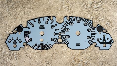 Bmw E38 E39 E53 5 Series 7 Series Base Gauge Faces 7000 Rpm 140 Mph