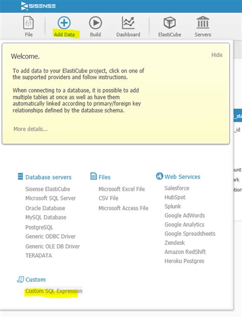 Generating Dimension Tables From Multiple Fact Tables With A Common Field