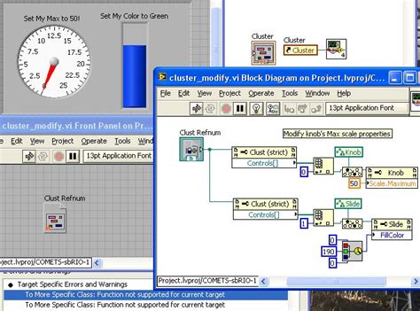 Solved Modifing Cluster Component Properties On Sbrio No To More