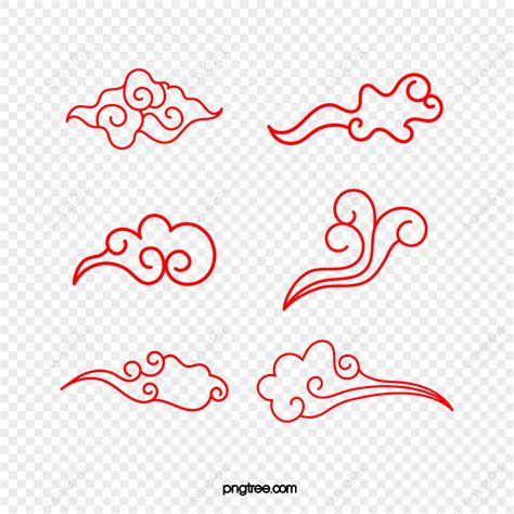 중국 구름 전통 문양 일러스트동양 Png 일러스트 무료 다운로드 Lovepik