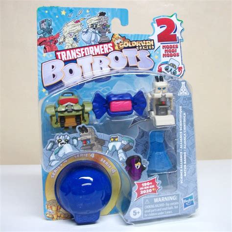Botbots Science Alliance S4 5 Pack New Sealed Transformers Flask