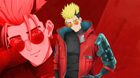 Trigun Stargaze Wallpaper 4k Vash The Stampede Red Background