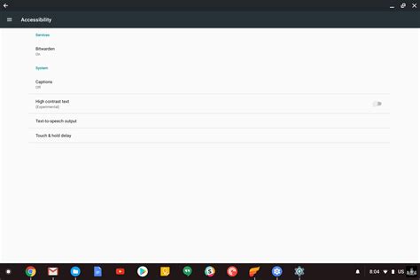 Setting To Change Android App Display Size Seems To Be Missing In Latest Chrome OS Versions R
