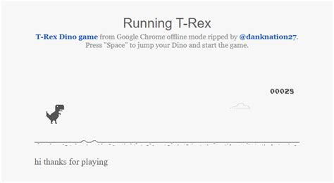 Source Code Game T Rex Run