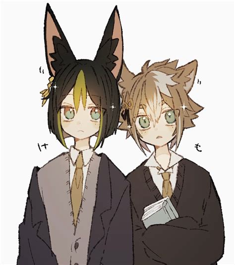 Tighnari And Gorou Genshin Impact Drawn By Dax00 Danbooru