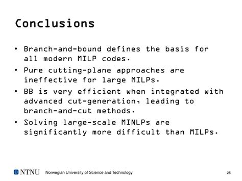 Ppt Milp Algorithms Branch And Bound And Branch And Cut Powerpoint