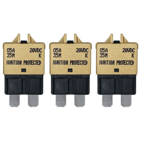 Manual Reset Atc Ato Circuit Breaker Fuse 5a 30a For Automotive Marine Automotive Authority