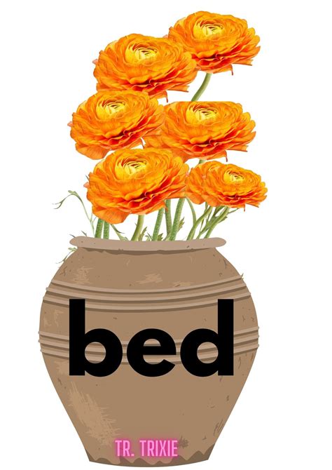 Cvc Short E Flower Design Created And Designed By Trixies Reading Materials For Interventions