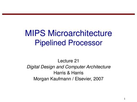 Mips Microarchitecture Pipelined Processor Ppt Download Mips Microarchitecture Pipelined Processor Ppt Download