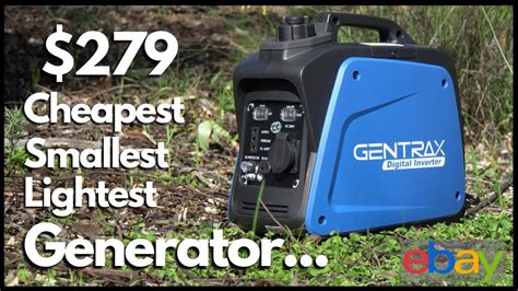 Testing The Cheapest And Lightest Generator I Could Find On Ebay