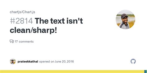The Text Isnt Cleansharp · Issue 2814 · Chartjschartjs · Github