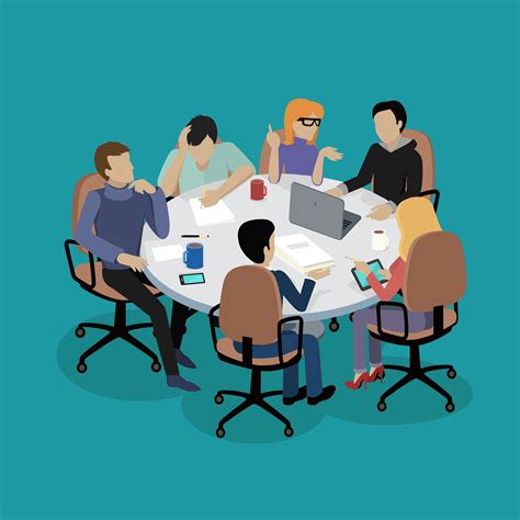 Картинки люди за столом для презентации