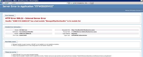 Setup Of Aspnet Web Service On Server Using Iis West Wind Technologies Support