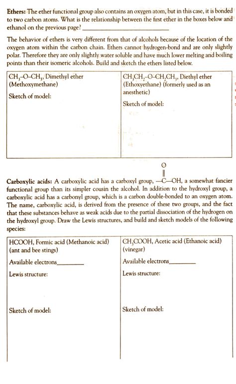 Solved Ethers The Ether Functional Group Also Contains An Chegg Com