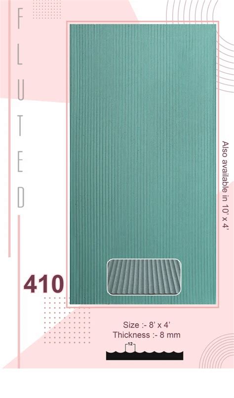 Hdf Fluted Panels 8mm At ₹ 6500 Piece Mdf Panel In Hyderabad Id 2854910049812