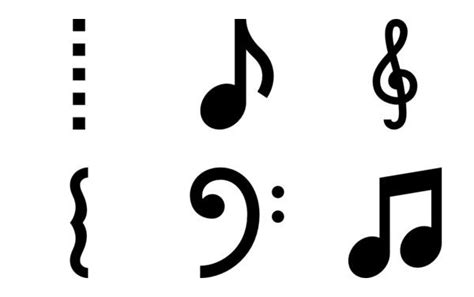 아티스트가 디자인한 8 분 음표 종의 무료 아이콘 무료 아이콘 아이콘 템플릿