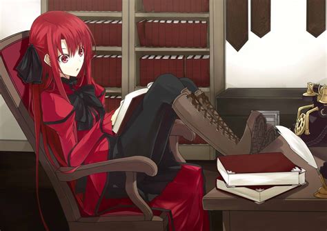 Anime Manga Pixiv Fantasia Redhead Kushia Microphylla Original Characters Wallpapers Hd