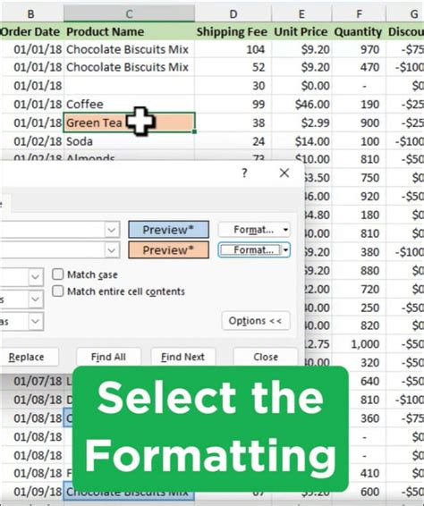 Find And Replace Formatting In Excel Excel Campus