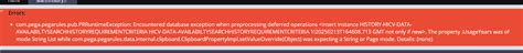 Error While Editing Data Table Support Center