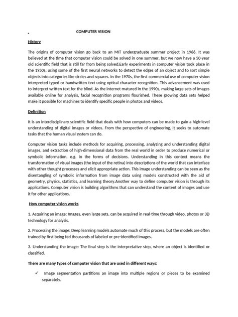 computer vision pdf