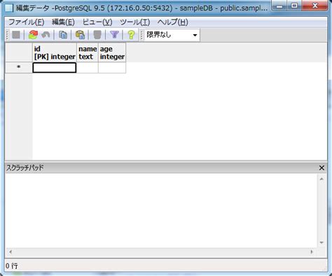 データビューによるデータ登録・削除・参照 ｜ Postgresqlではじめるdb入門