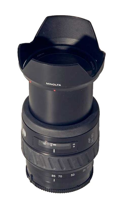Minolta AF 24-85mm F3.5-4.5 A-mount lens info