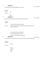 CPT QUIZ 1 Docx Question 1 2 Out Of 2 Points You Must Enroll In INTR 599 799 899 Each Semester