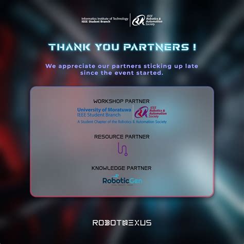 Ieee Robotics And Automation Society Of Iit On Linkedin Robotnexus