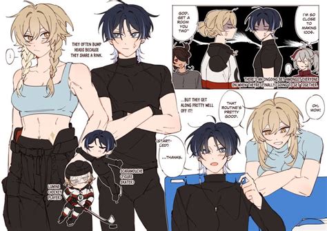 Pin By Cheshire On Genshin Impact Wanderer Art Character Art Cute Anime Couples