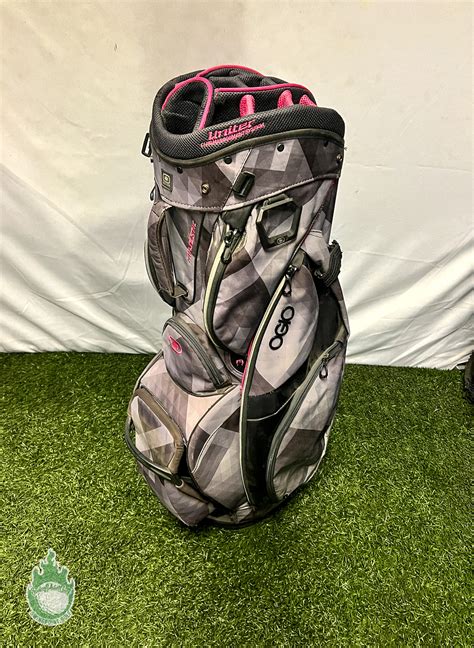 Used Ogio Majestic 15 Way Golf Bag Grey Uniter Management System