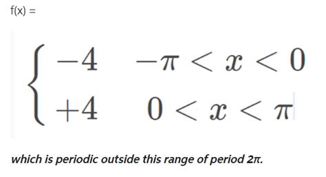 Solved Calculate The Fourier Coefficients And Determine The