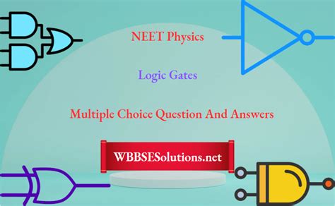 Logic Gates Multiple Choice Question And Answers WBBSE Solutions