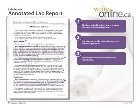 Write Online Lab Report Writing Guide Parts Of A Lab Report