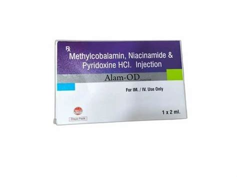 Methylcobalamin Niacinamide Pyridoxine Hci Injection 1 X 2 Ml At Rs 90 Vial In Meerut