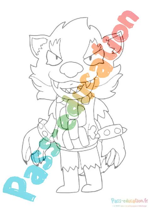 Coloriage Gratuit Loup Pdf Imprimer