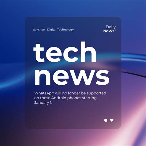 Saksham Digital Technology On Linkedin Tech Whatsapp Androidphones