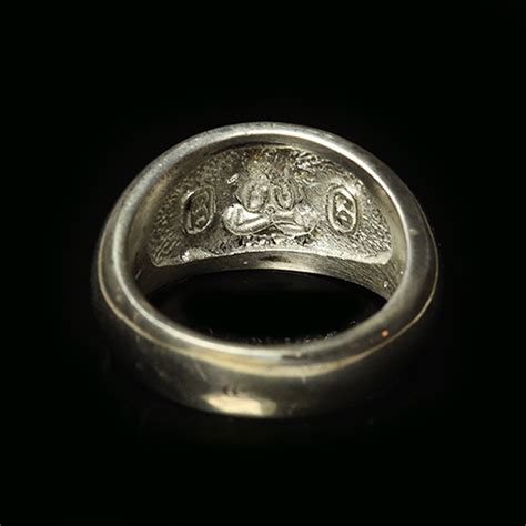 เขาอ้อ มงคลจักรวาลพุทธาคมเขาอ้อปี 45 แหวนปลอกมีด เนื้อเงิน ท่านขุนพันธ์ฯเป็นเจ้าพิธีจัด