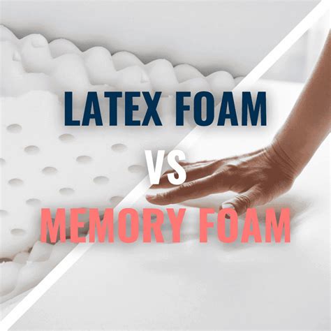 Latex Vs Memory Foam Mattresses 4 Key Differences You Need To Know
