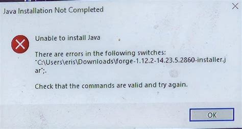 Java Isnt Working Or Installing Anything Rminecraft