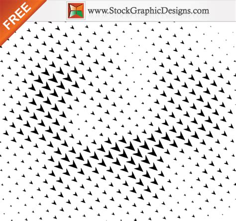 Halftone Arrows Free Vector Illustration Download Free Vector Art Free Vectors