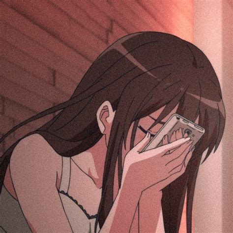 Anime Sad Pfp Aesthetic Image Of Anime Sad Girls Aesthetic Anime Wallpapers