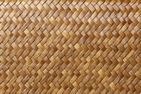 Woven Rattan Texture Backgrounds