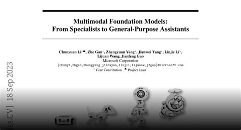 Paper Page Multimodal Foundation Models From Specialists To General Purpose Assistants
