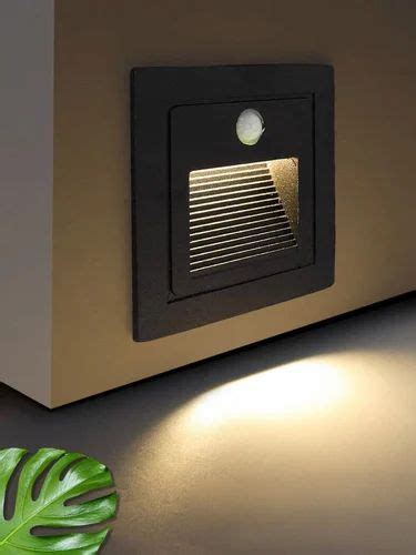Warm White Aus Pir L V Ac Modular Motion Sensor Led Wall Light At Piece In New Delhi