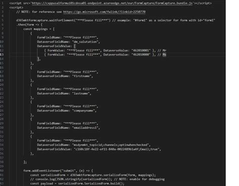 Add Form Capture With Realtime Marketing Forms Dynamicsmap