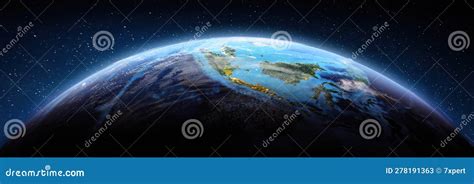 Java Indonesia Space Drone View Stock Illustration Illustration Of