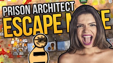 Prison Architect Escape Mode Raging Naked Woman ★ Prison Architect